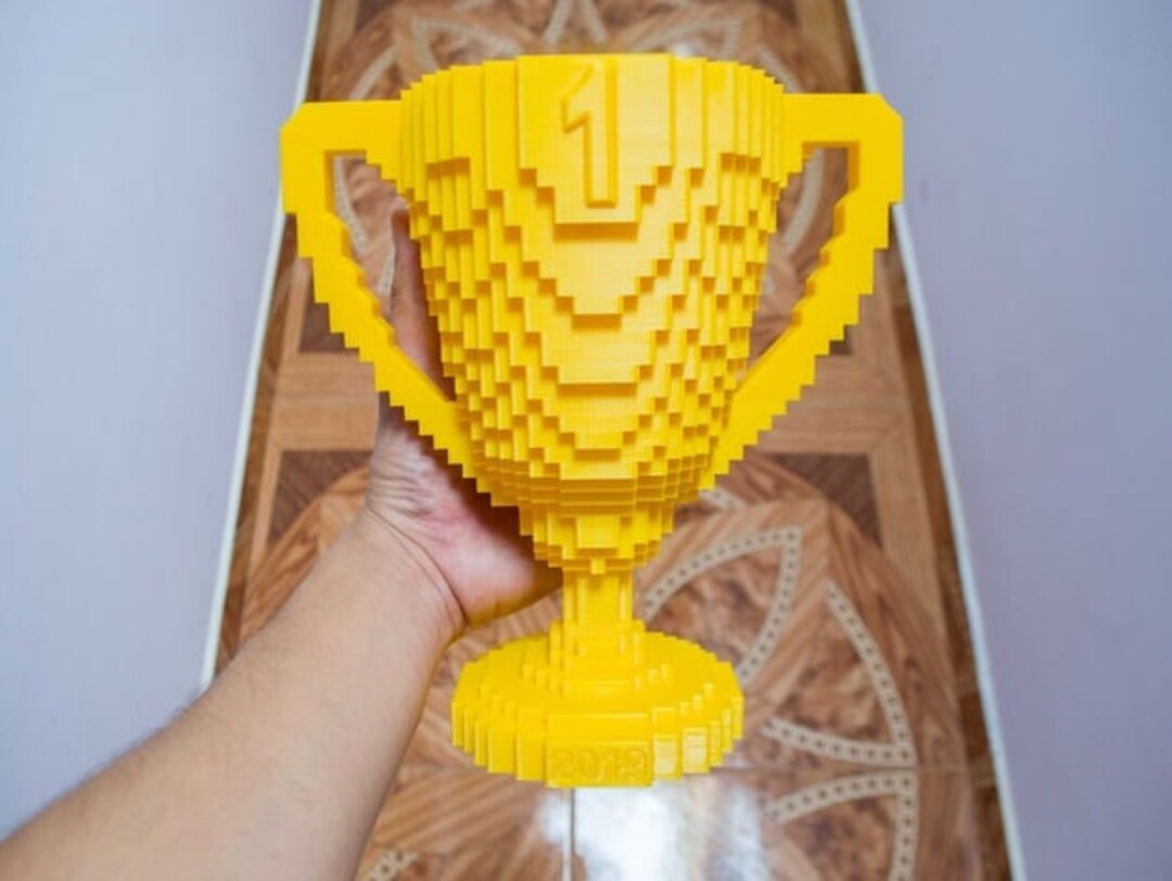 Pixel Trophy - Etsy