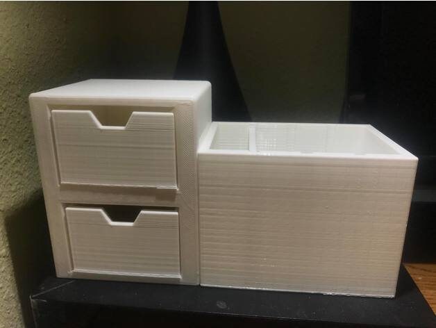 Desk Organizer With Draws - Etsy