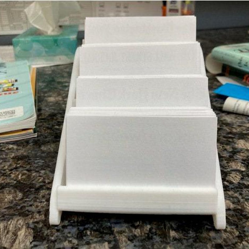 Business Card Stand Svg - Etsy