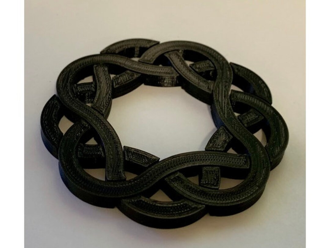 Interlocking Ring Puzzle Coaster, Game, Solving,stand,docking,cool ...