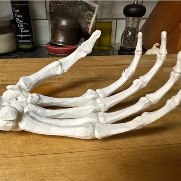 Skeleton Hand Wall Mount - Etsy