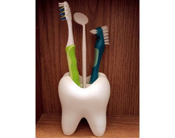 Pottery Wild Flower Toothbrush Holder - Etsy