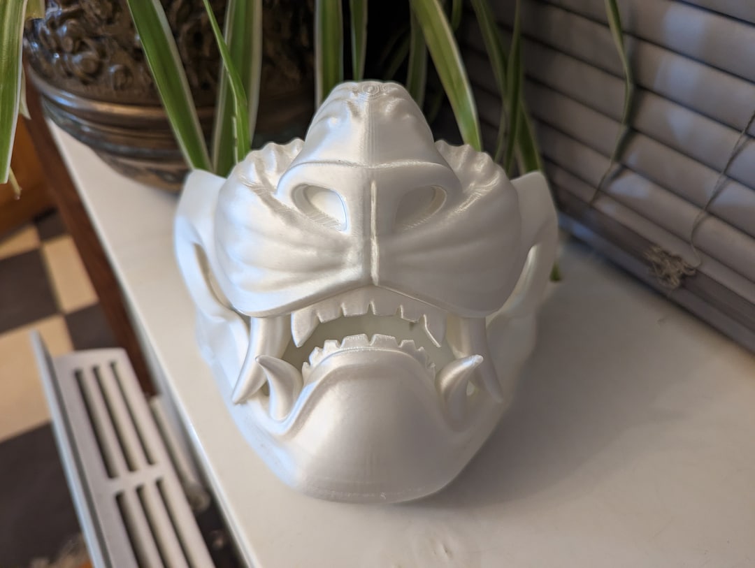 Lion Oni Mask - Etsy