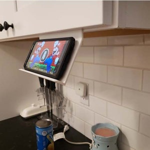 Hang From Cabinet Phone Stand - Etsy