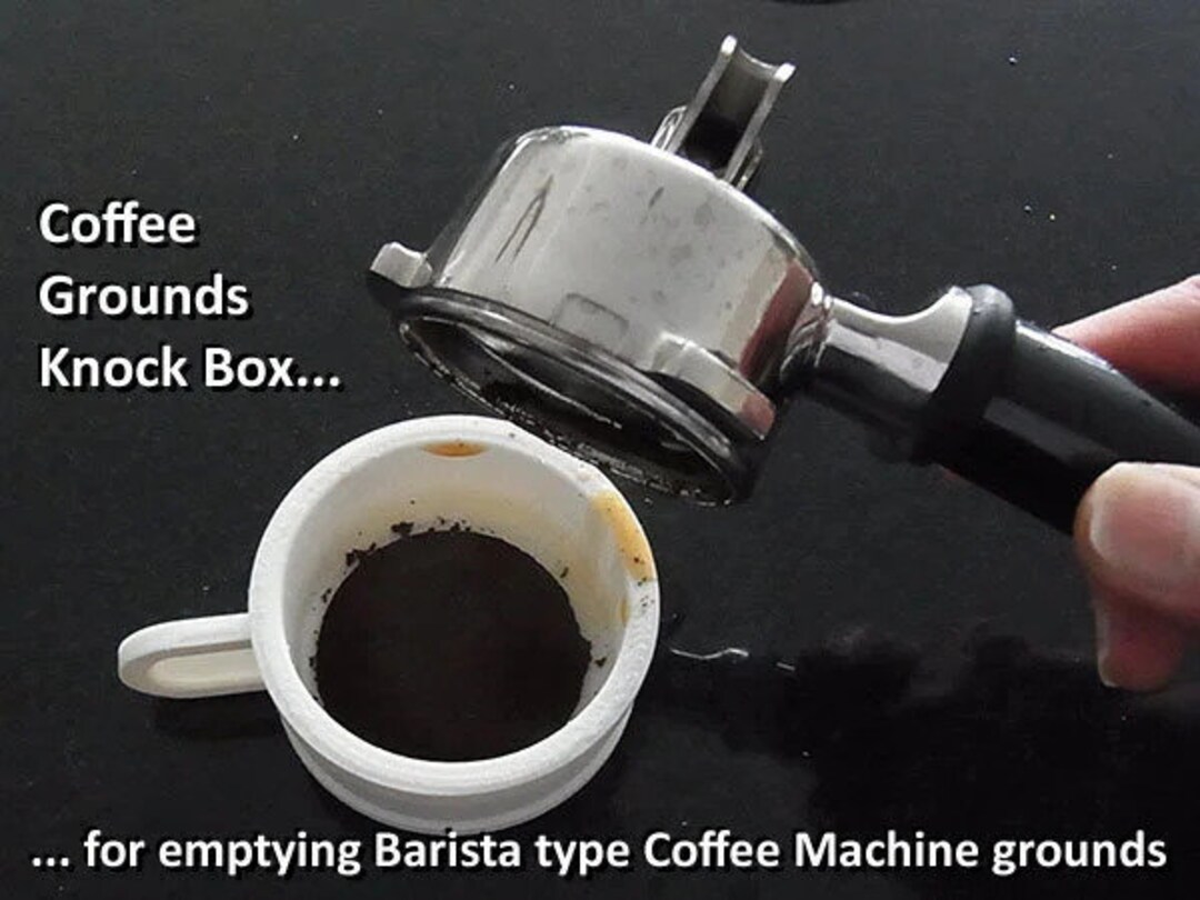 Barista Coffee Machine Knock Box for Coffee Grounds - Etsy