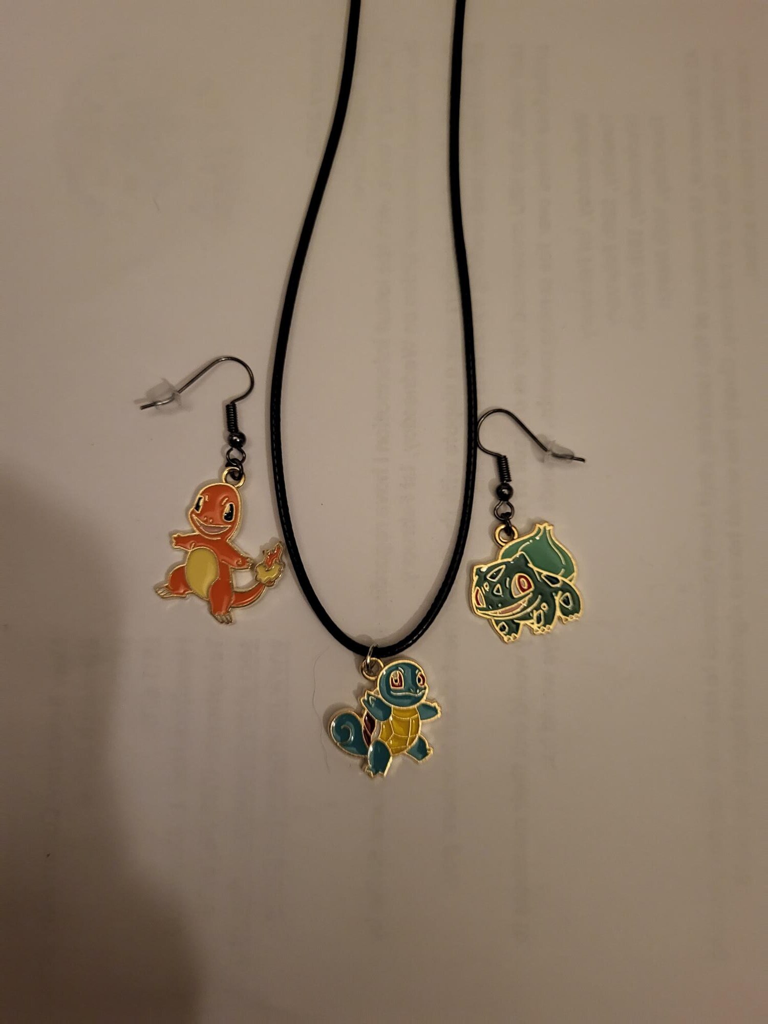 Starter Pokemon Jewellery Set - Etsy