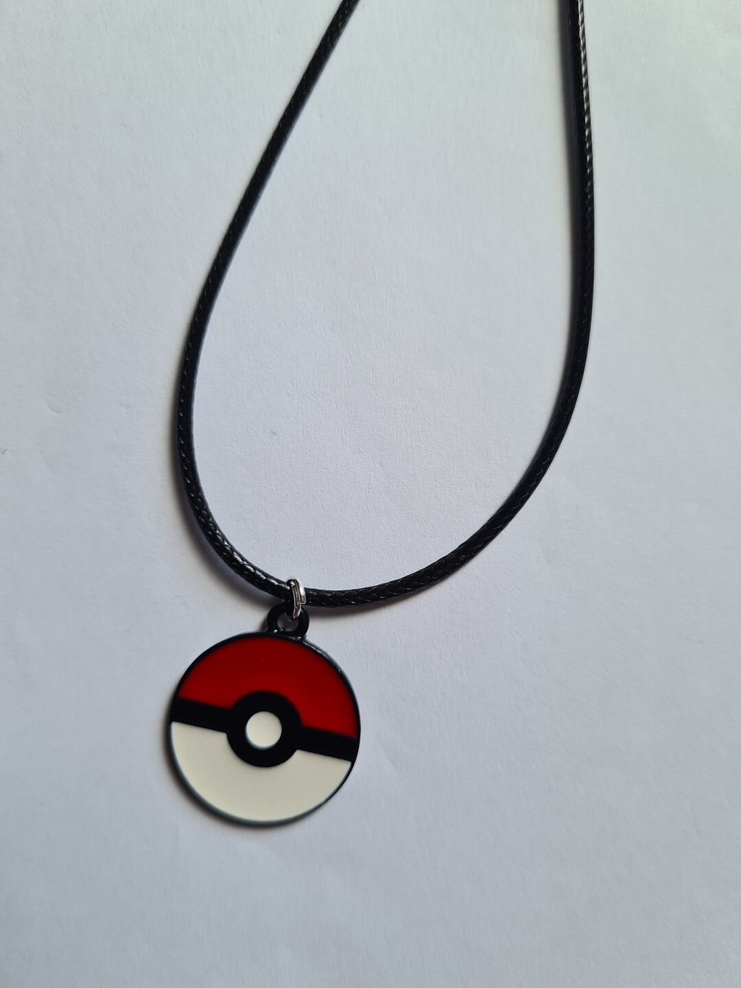 Pokeball Necklace - Etsy