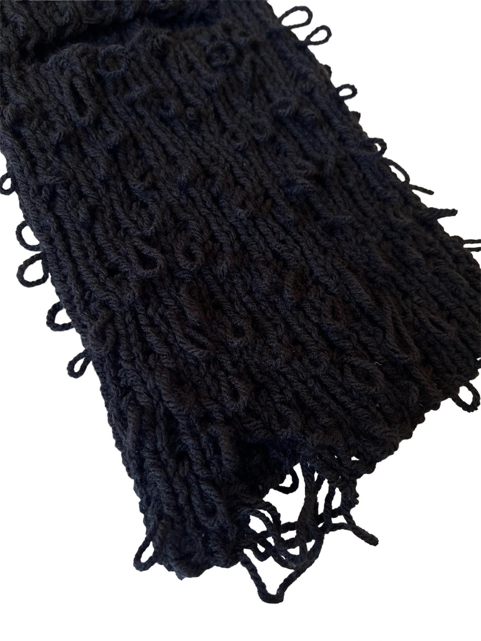 Handmade Distressed Balaclava Knitted Mask - Etsy