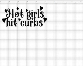 Hot Girls Bumper Sticker - Etsy