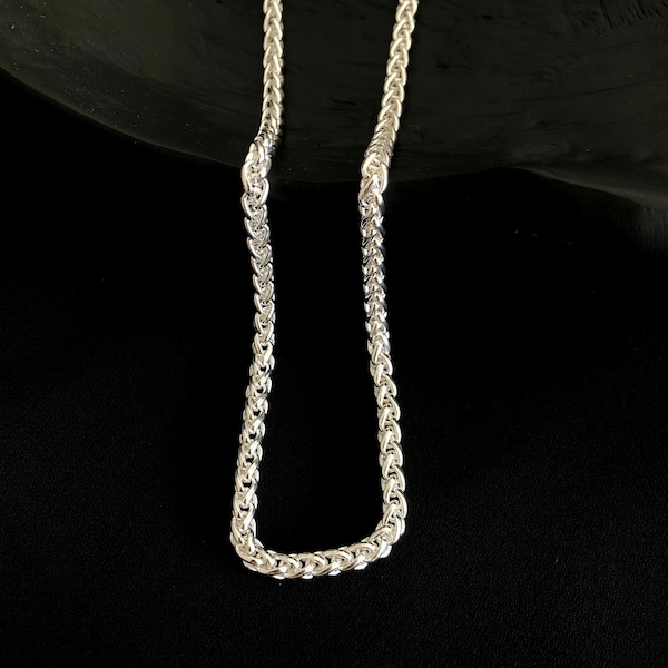 Silver Rope Chain - Etsy