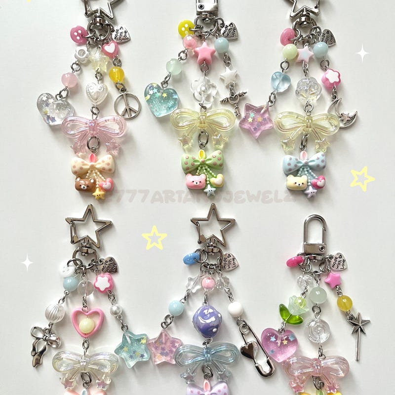 Kawaii Keychain - Etsy
