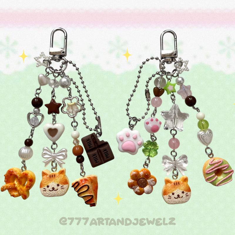 Kawaii Keychain - Etsy