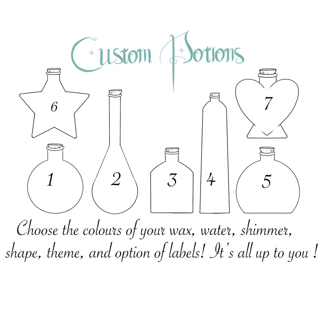 Custom Potion, Potion, Potion Bottle, Collectible, Glass Bottle ...