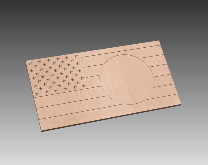 USA Flag - CNC Files for Wood, 3D STL Model - Etsy Canada