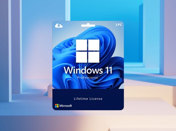 Windows 11 Pro Retail Key Global Original 32-64 Bit | Etsy México