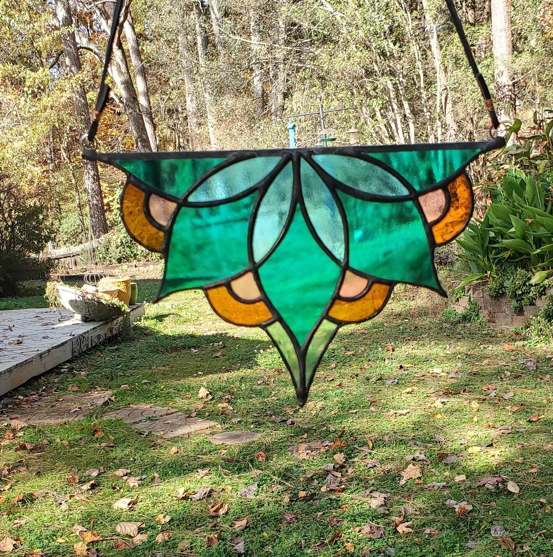 Stained Glass Mandala, Mandala Suncatcher, Glass Mandala, Home Decor ...
