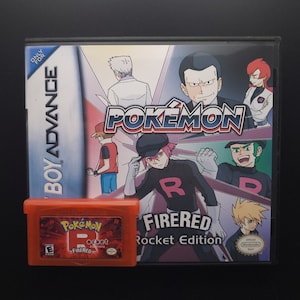 Pokemon "firered Rocket Edition" ROM Steal Pokemon** - Etsy