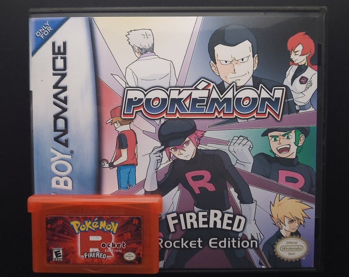 Pokemon firered Rocket Edition ROM Steal Pokemon - Etsy