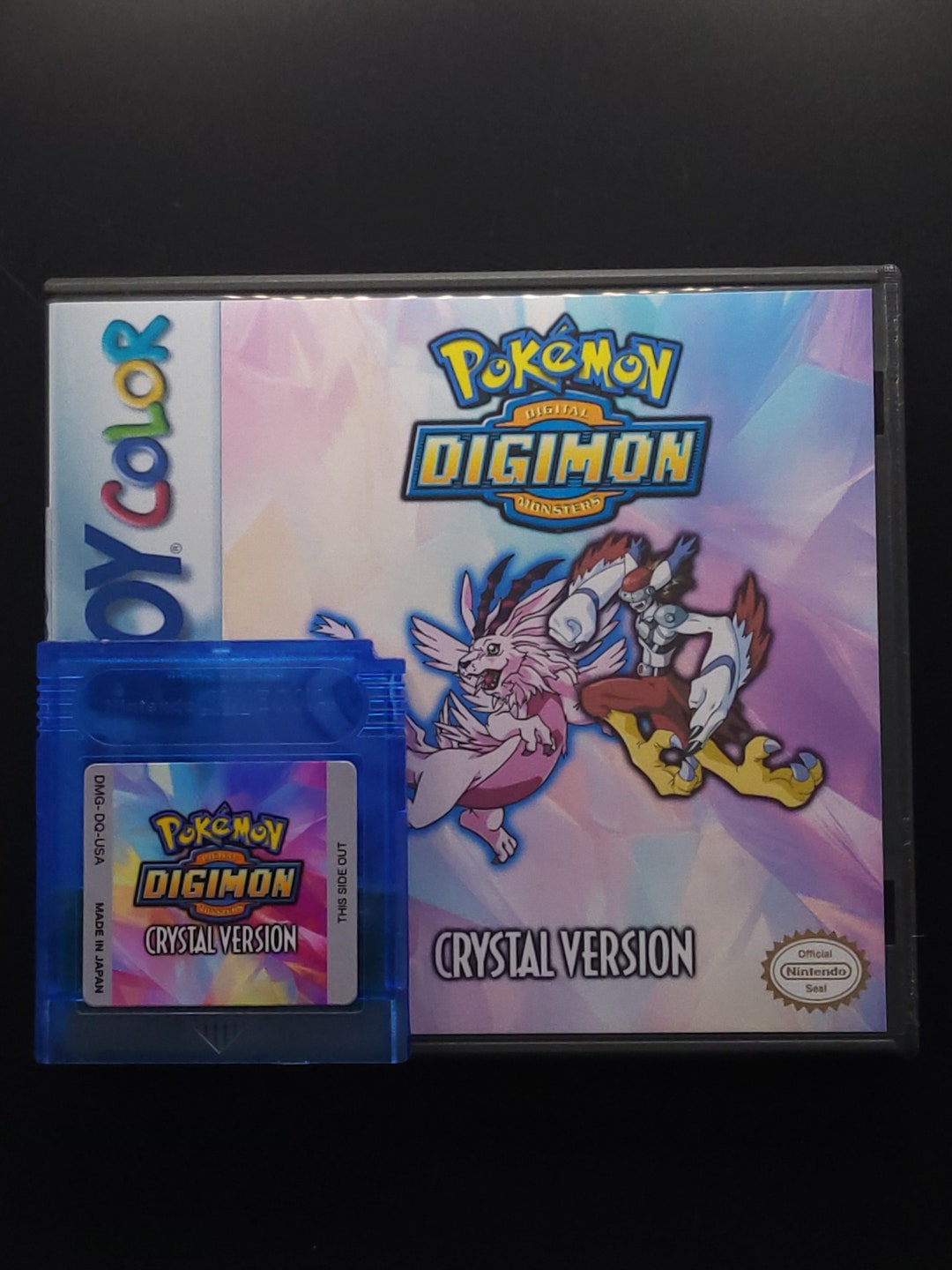 Pokemon "digimon: Crystal Version" GBC ROM - Etsy