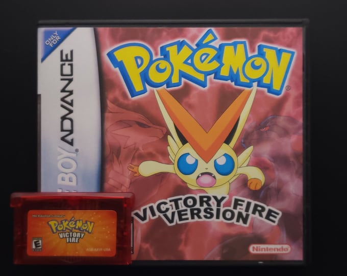 Pokemon "victory Fire Version" - Etsy