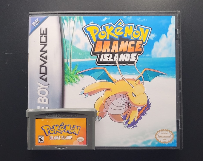 Pokemon "orange Islands" W/ Case ROM - Etsy