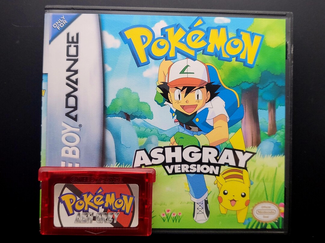 Pokemon ash Gray Version - Etsy