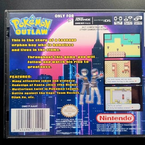 Pokemon "outlaw W/ Case Version A" ROM - Etsy