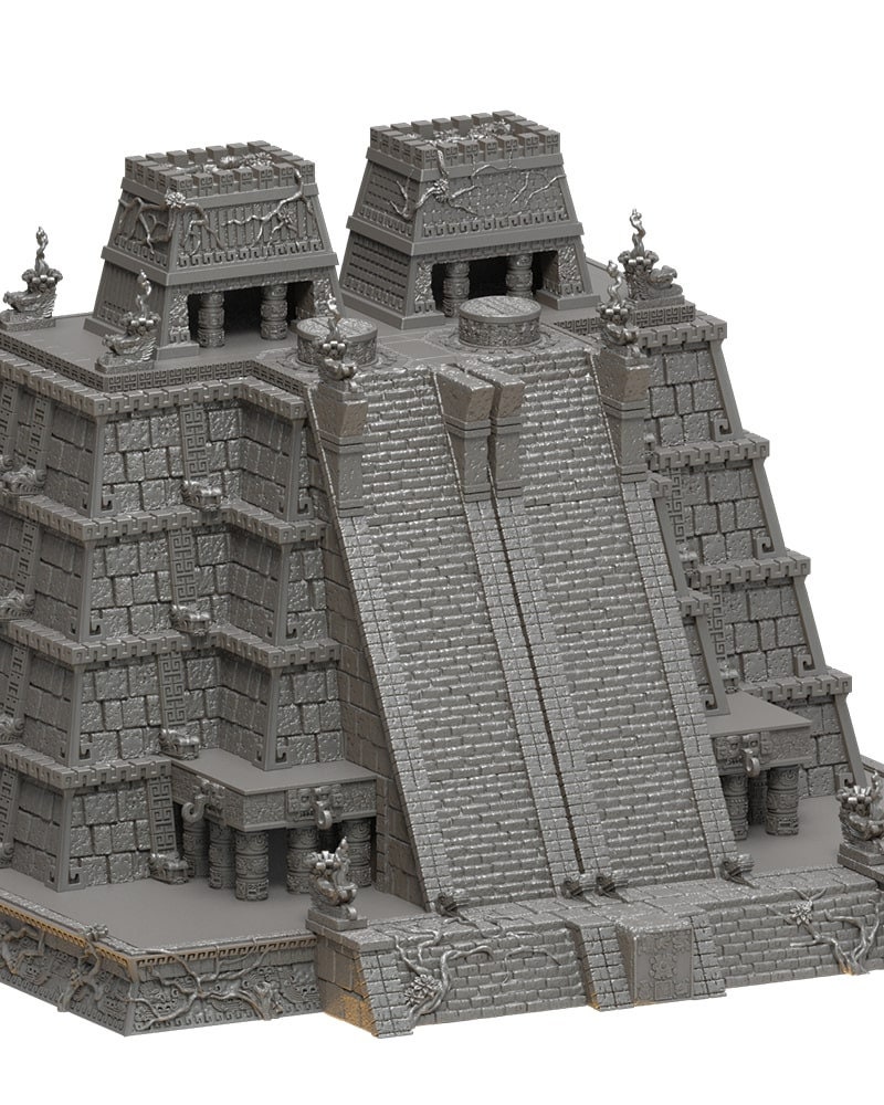 Lizardmen Tenochtitlan Major Temple Lost Kingdom Miniatures - Etsy