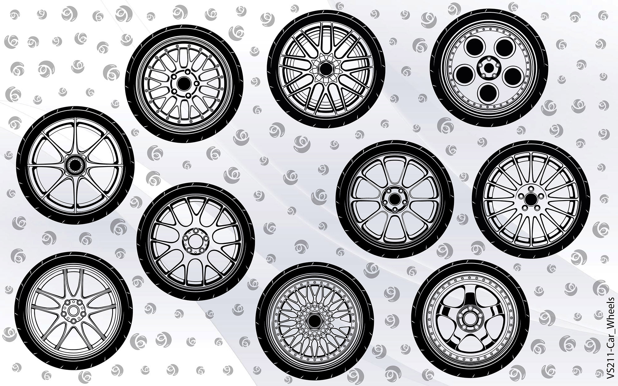 20 Car Wheels SVG, Car Wheels Clipart, Car Wheels PNG, Car Wheels ...