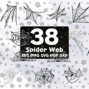 38 Spider Svg File, Spider Web, Spider Clipart, Spider Web Design ...