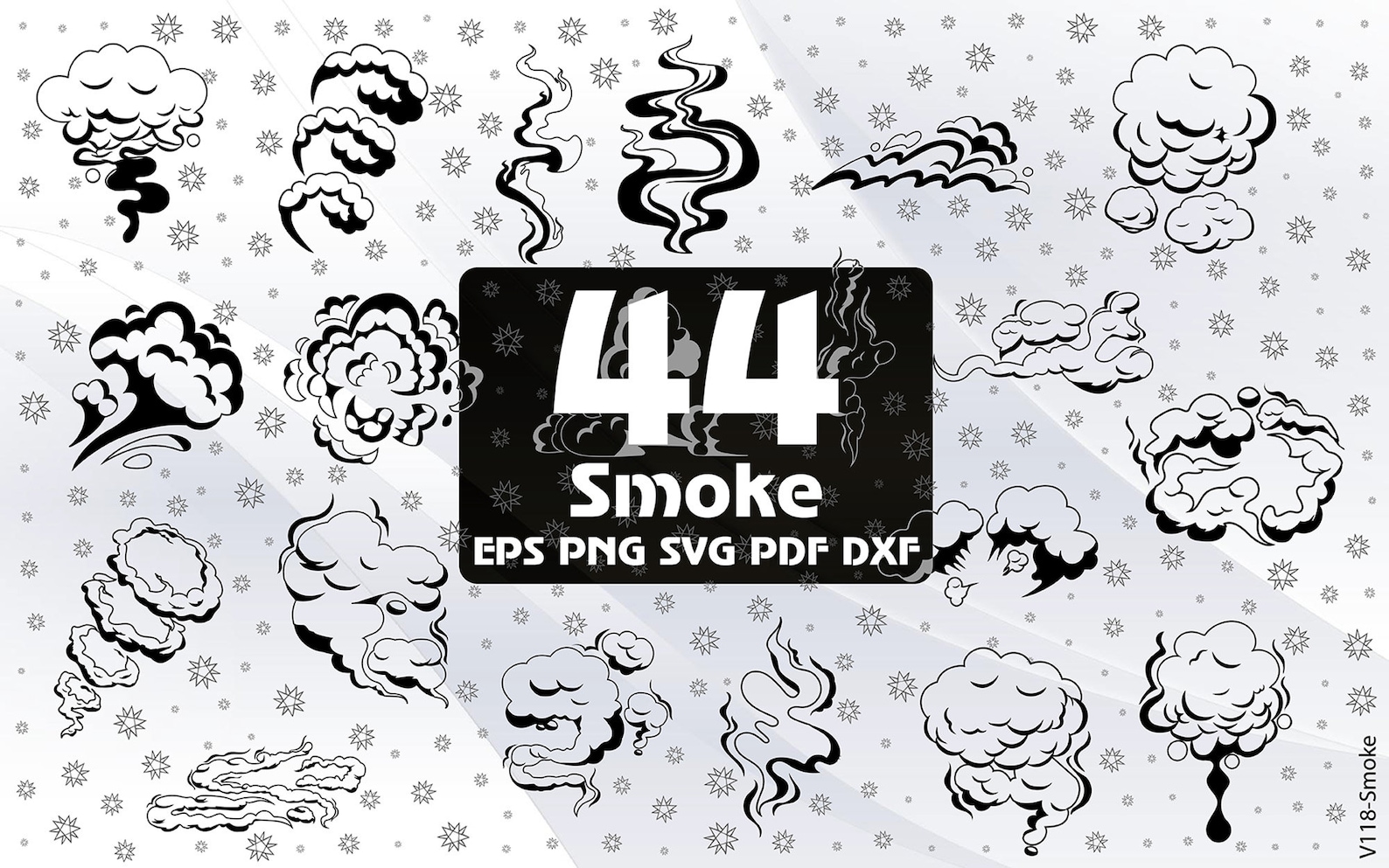 40 Smoke Vector Image SVG, Clouds of Smoke Faces Sketches SVG, Smoke ...