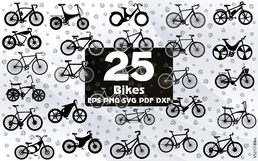 25 Bike SVG, Bicycle Bundle Svg, Bicycle Png, Cycling Svg, Bike Clipart ...