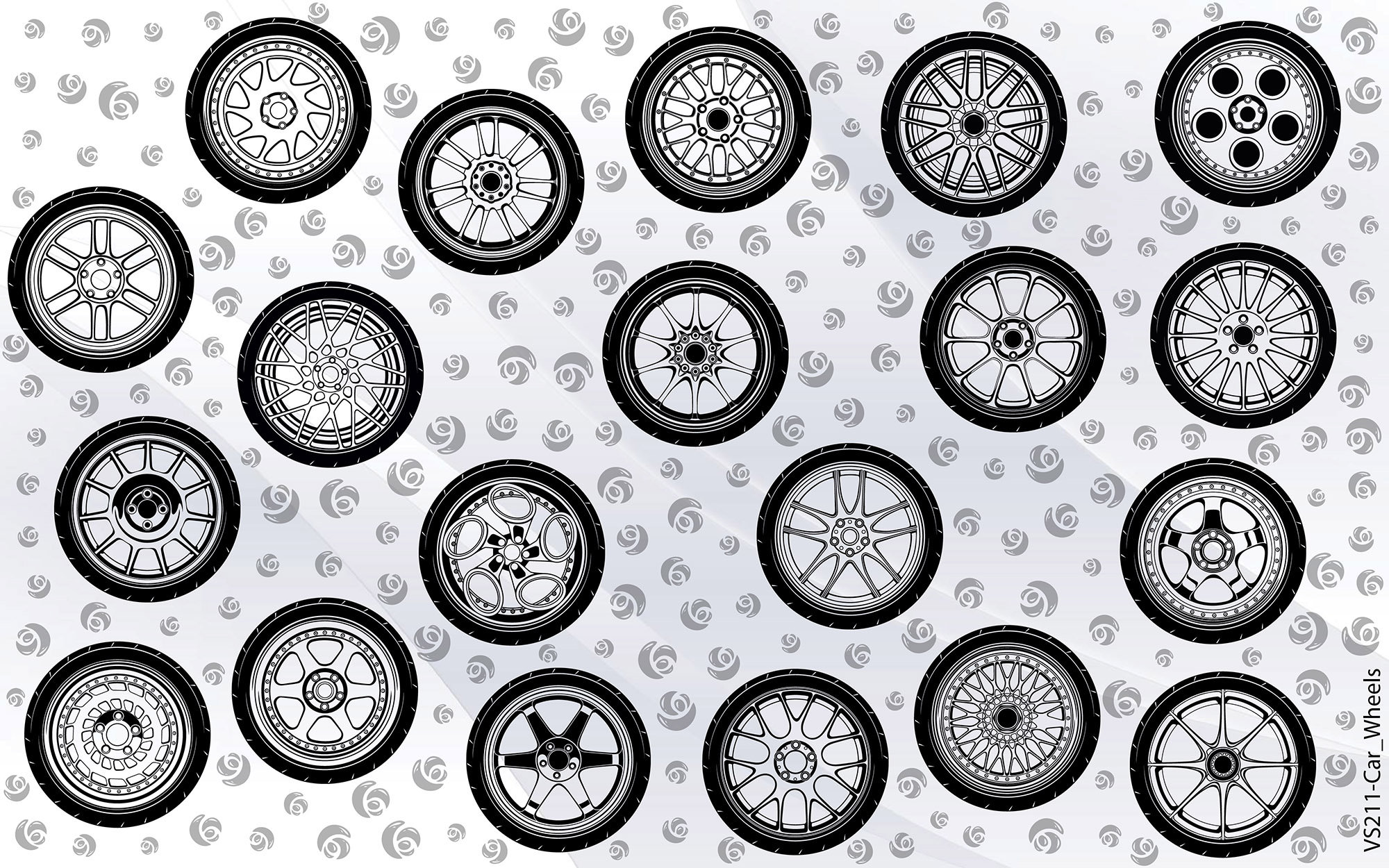 20 Car Wheels SVG, Car Wheels Clipart, Car Wheels PNG, Car Wheels ...