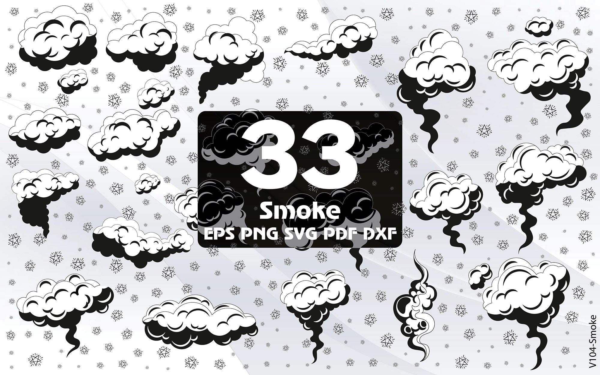 45 Smoke Vector Image SVG, Clouds of Smoke Faces Sketches SVG, Smoke ...
