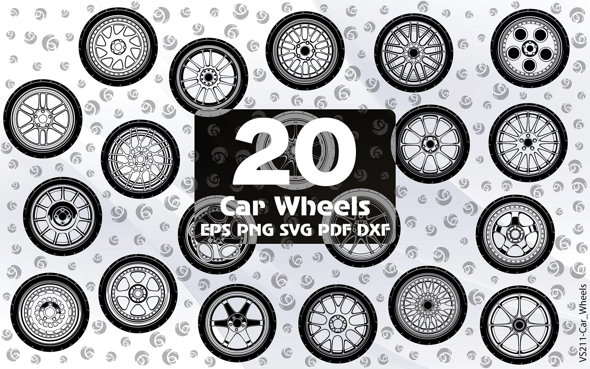 20 Car Wheels SVG, Car Wheels Clipart, Car Wheels PNG, Car Wheels ...
