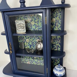 Sold**wall Mounted Small Display Cabinet - Etsy