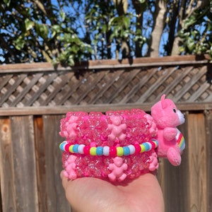 Care Bears Mini Rotating Kandi Cuff - Etsy