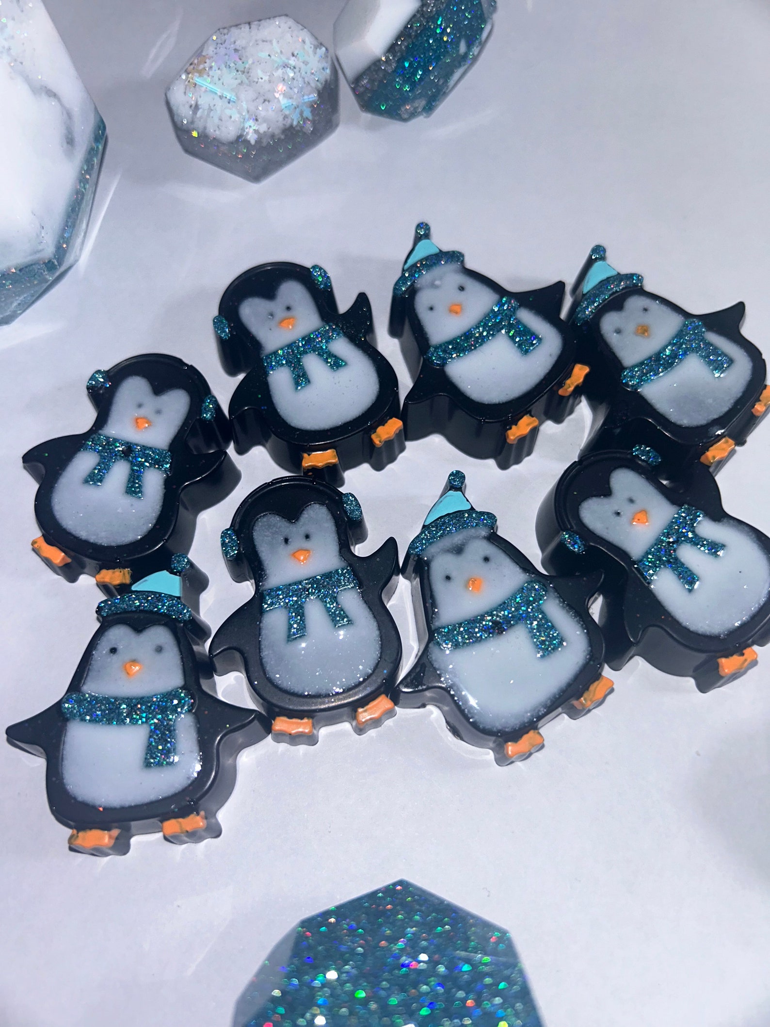 Penguin Counters Loose Parts for Sensory Bin - Etsy