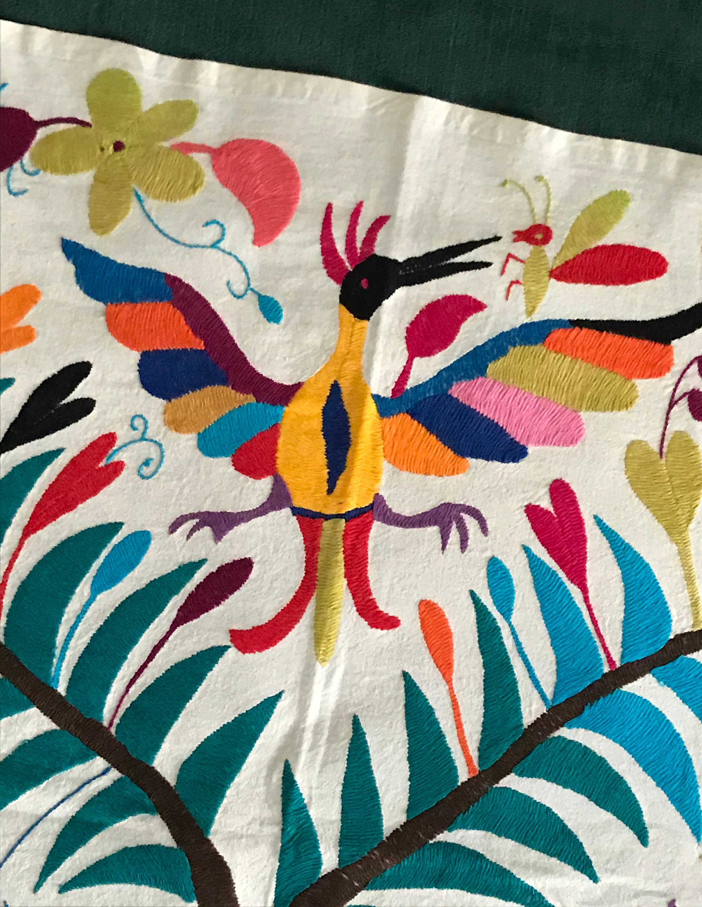 Colorful Otomi Mexican Embroidery - Etsy