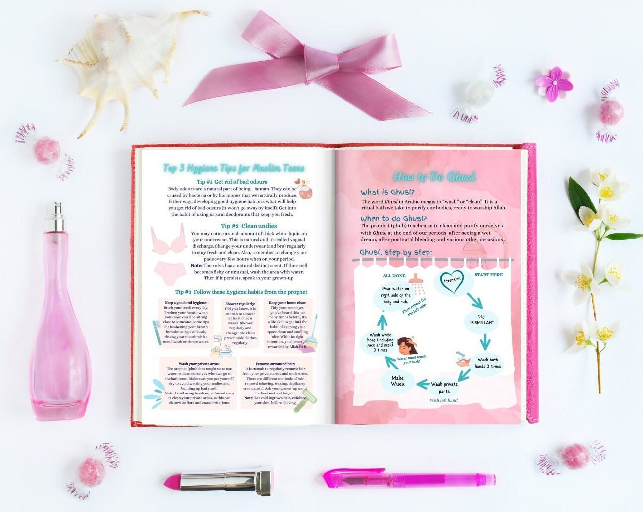 Pack of 10 Puberty Books for Girls - Muslimah Edition - Etsy