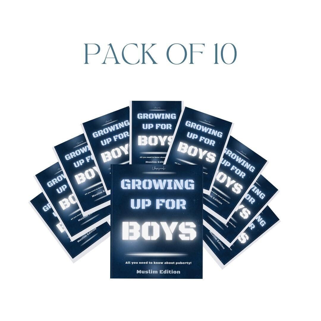 Pack of 10 Puberty Books for Boys - Muslim Edition - Etsy