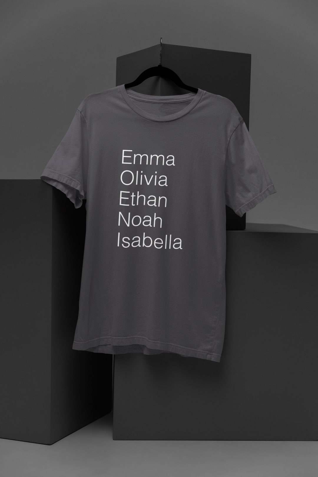 Custom Name List Shirt Helvetica Font Name List Custom Name Shirt Funny ...