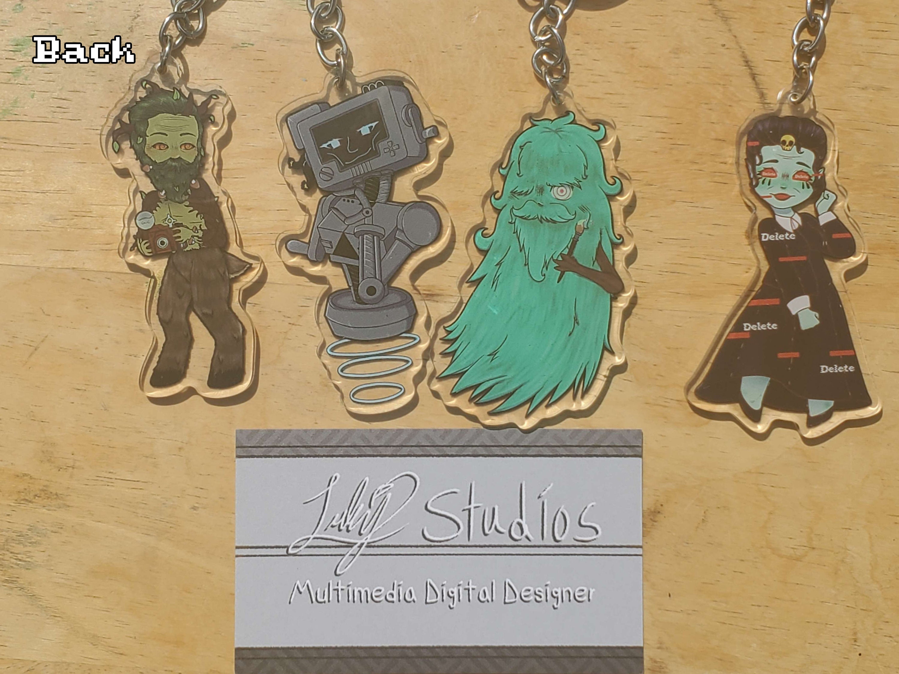 3in Inscryption Scrybe Acrylic Keychains - Etsy