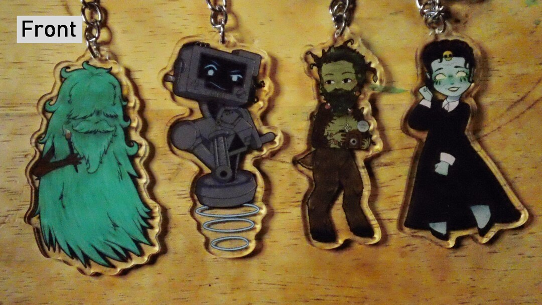 3in Inscryption Scrybe Acrylic Keychains - Etsy