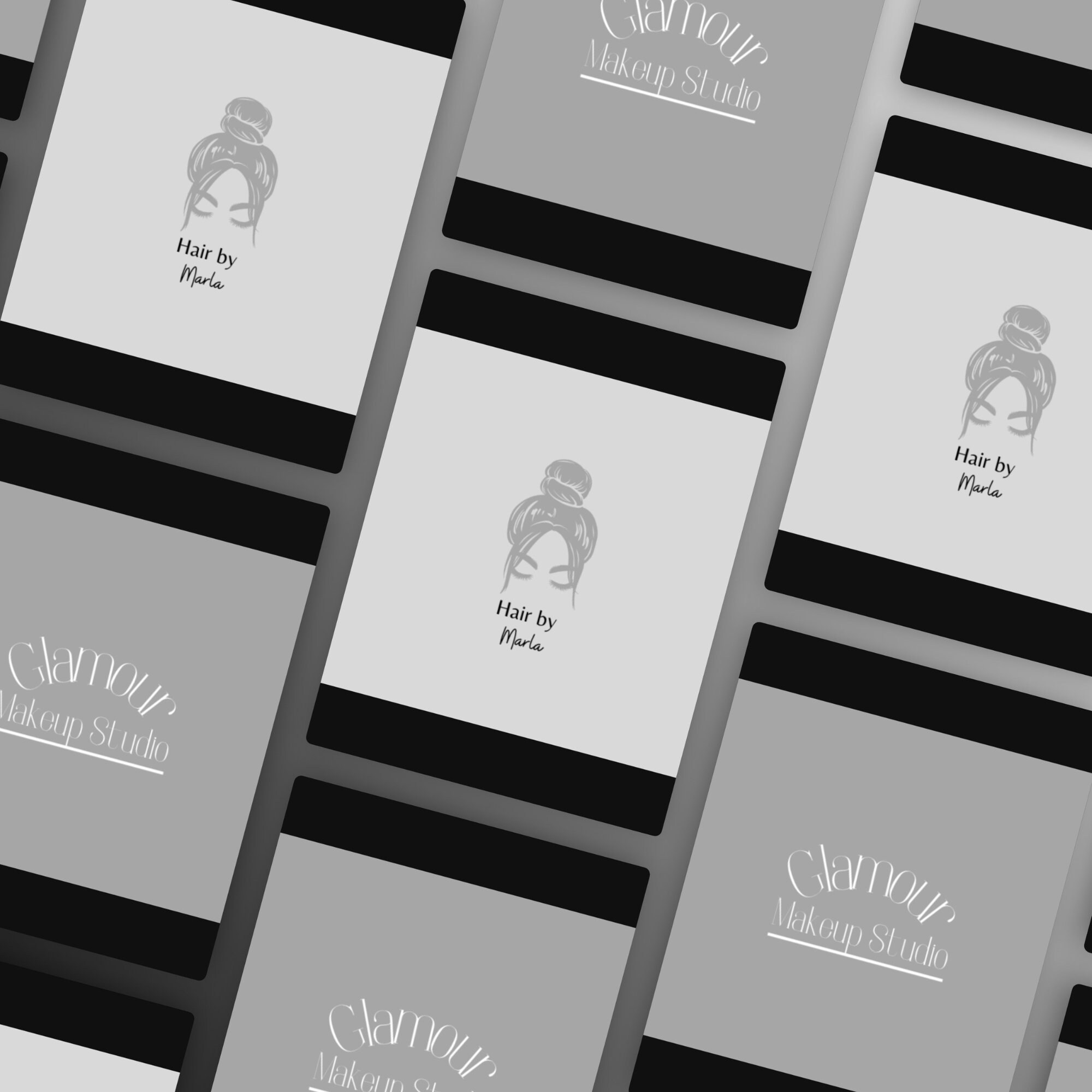 Hair Stylist Logos | Beauty Logo | Spa Logos | Editable Logo Template ...