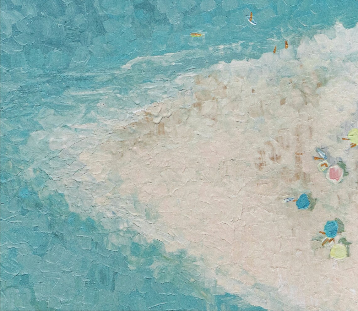 The Sand Spit Art Print Based off of Original Art by Carol Hunter - Etsy