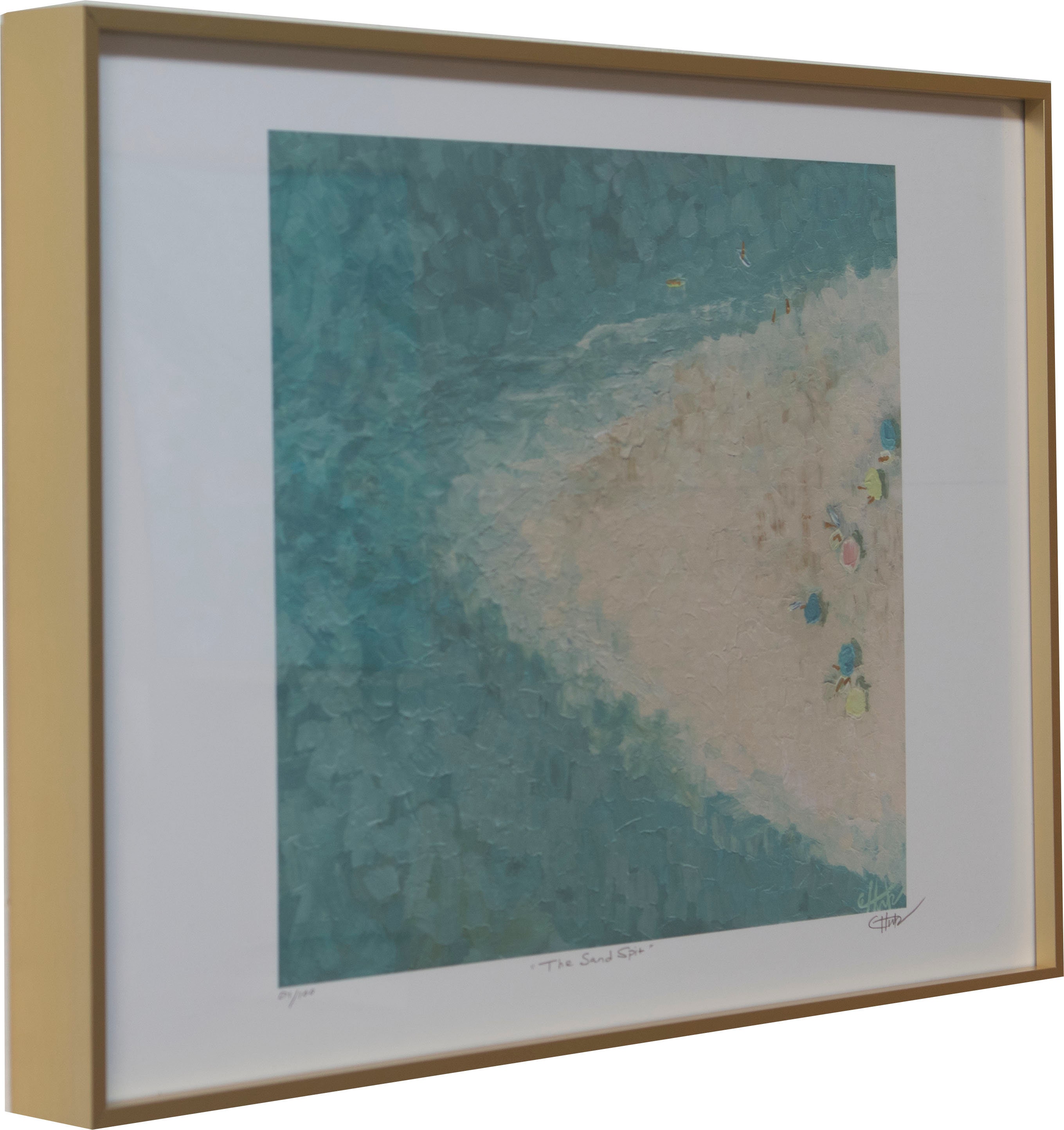 The Sand Spit Art Print Based off of Original Art by Carol Hunter - Etsy