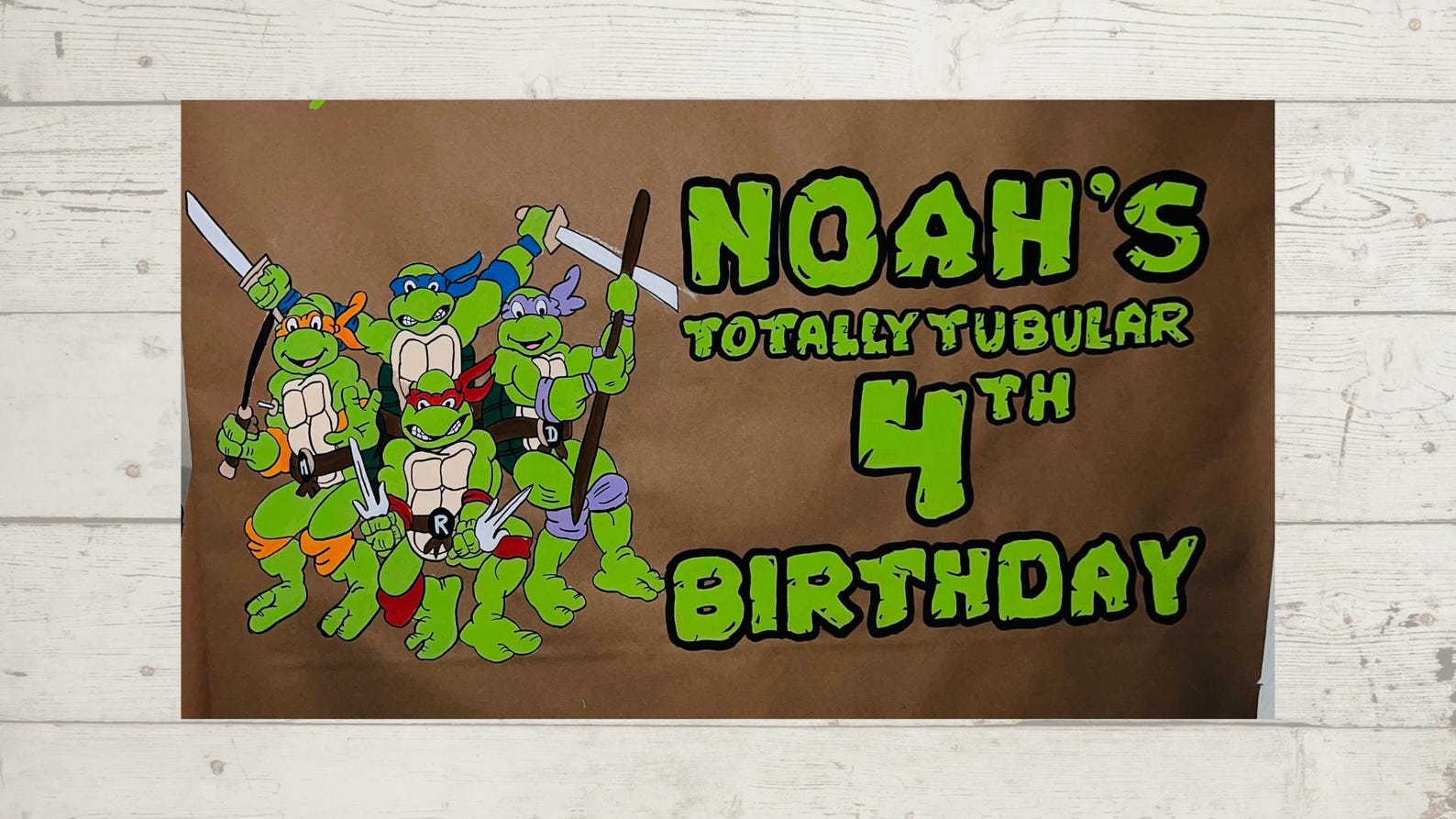 Hand Painted Custom Birthday/special Event Banners - Etsy