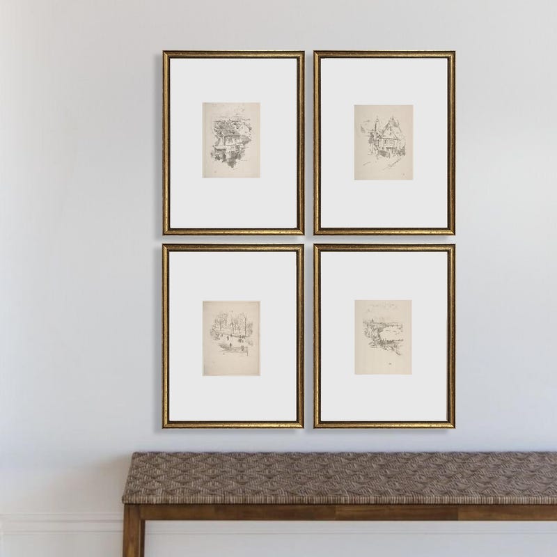 Gold Framed Wall Art - Etsy