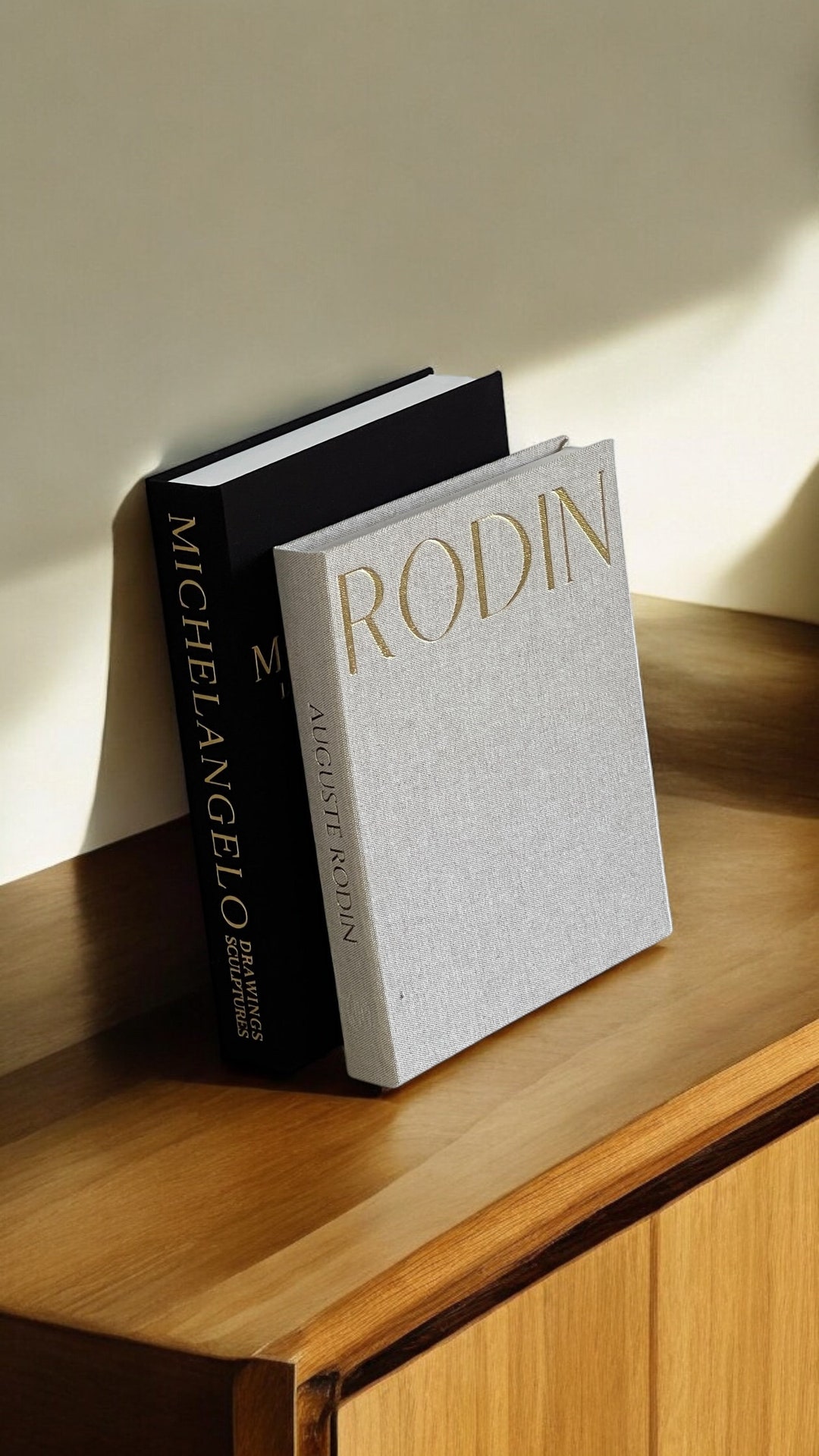 Decorative Coffee Table Book Box Set Openable Book Box Linen Book Box ...